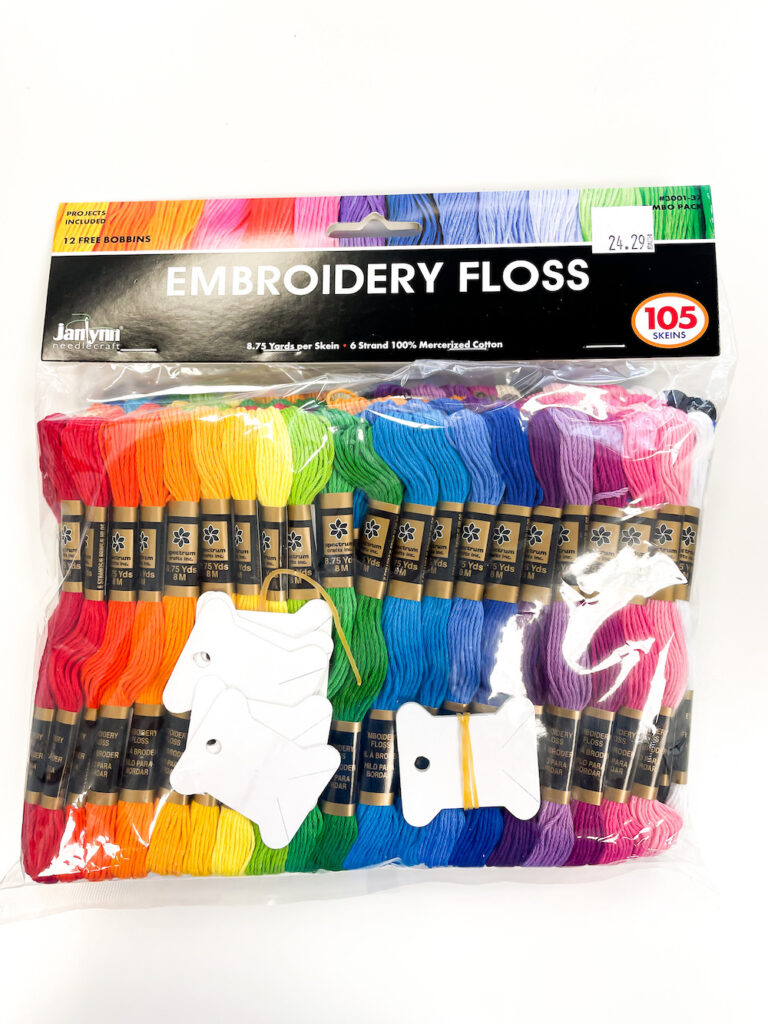 Embroidery Floss Pack (105 skeins) • Classy Artist Box