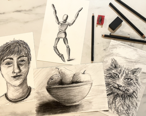 Welcome to your art class in a box! • Classy Artist Box, online art ...