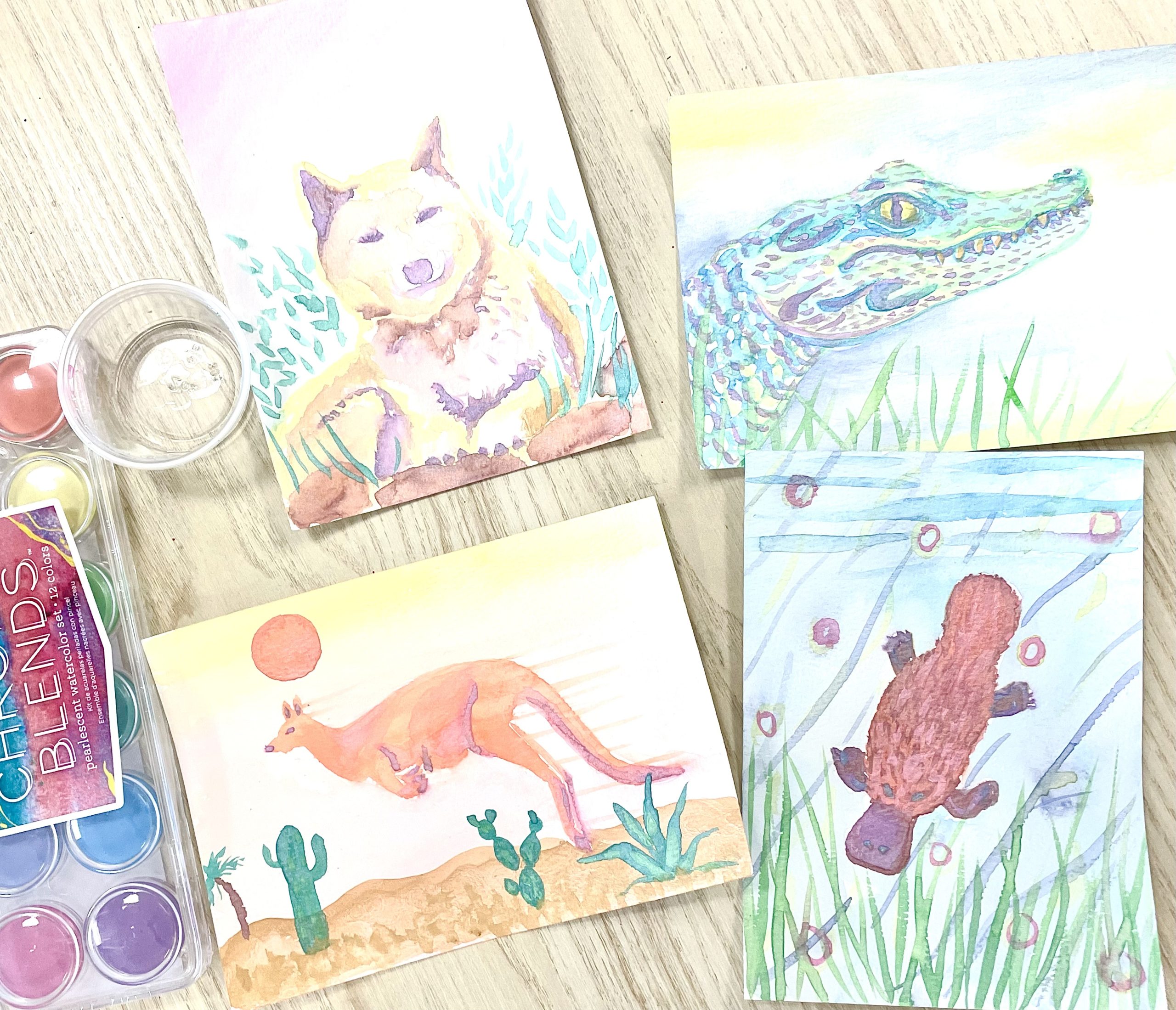 Welcome to your art class in a box! • Classy Artist Box, online art ...